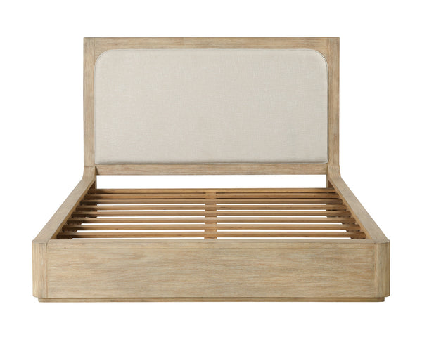 Hyde Park Platform Bed w/ Upholstered Inset – Lineage Collections